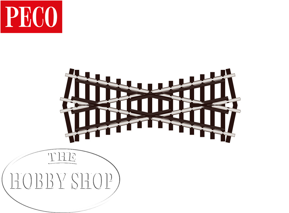 Peco HO/OO Streamline Short Crossing - The Hobby Shop