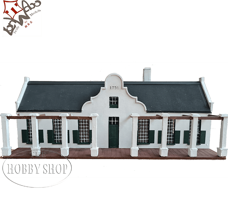 Lonwabo-MRS HO Large Cape Dutch House - The Hobby Shop