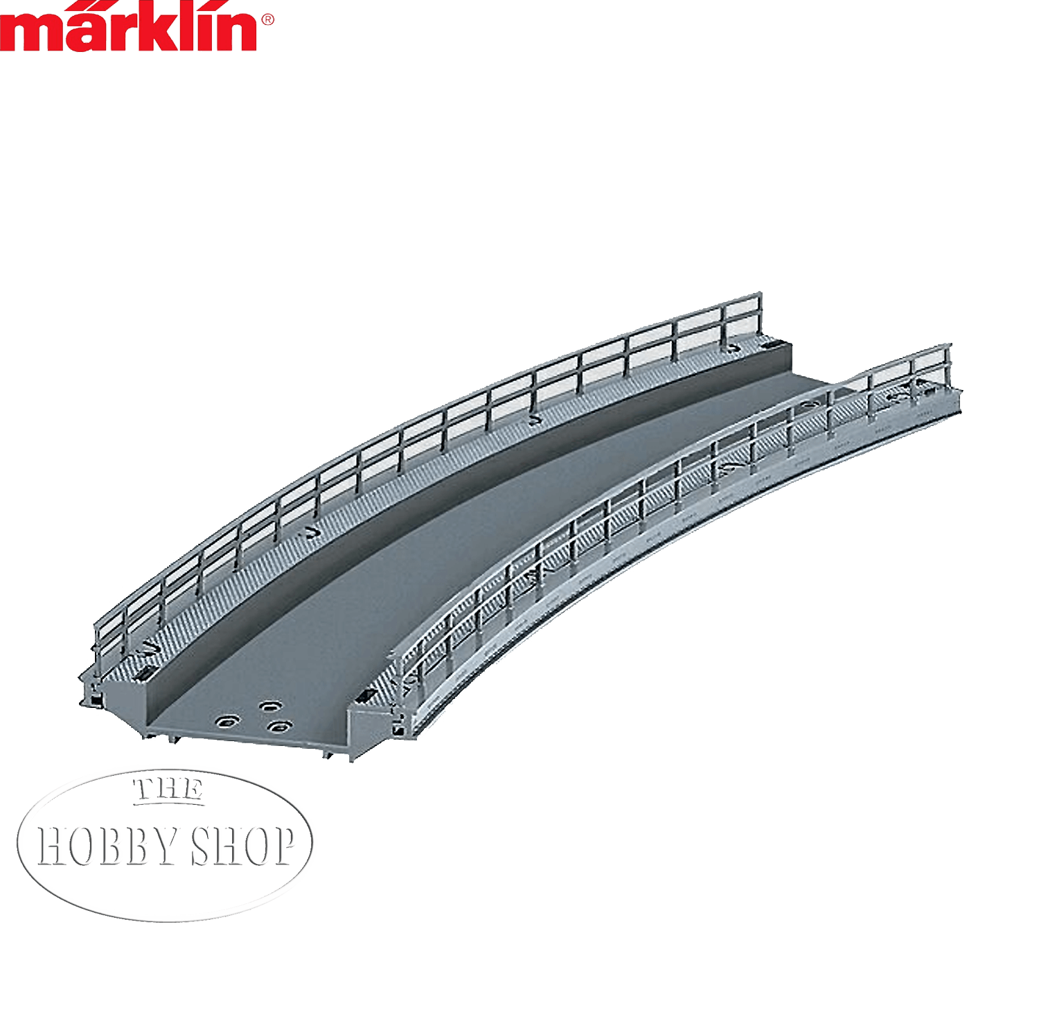 Marklin C Track Curved Ramp R2 - The Hobby Shop
