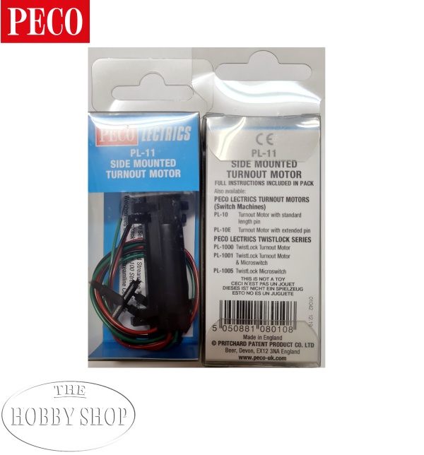 Peco Side Mounted Turnout Motor - The Hobby Shop