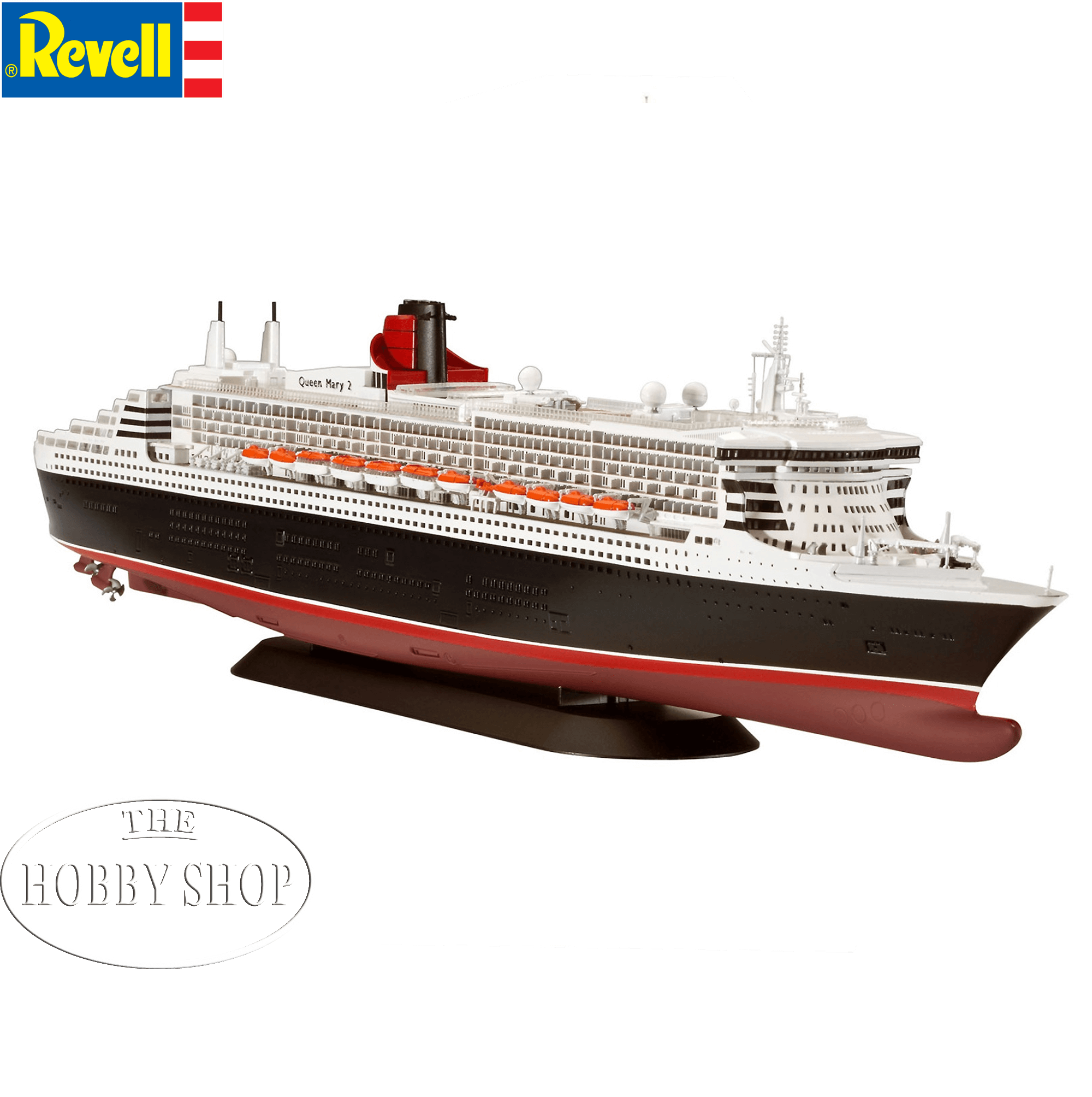 Revell 1/700 Ocean Liner Queen Mary 2 - The Hobby Shop