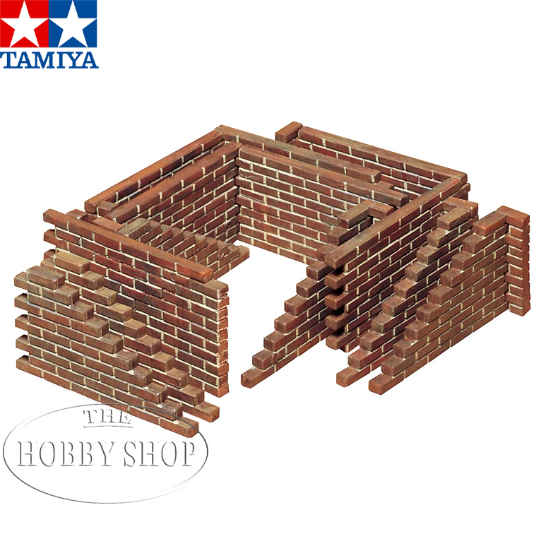 Tamiya 1/35 Brick Wall Sections - The Hobby Shop