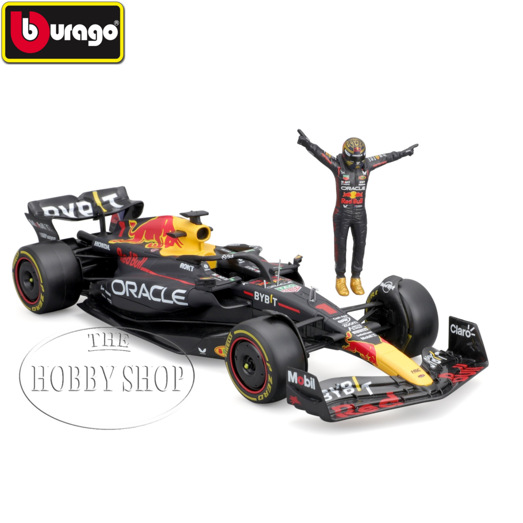 Burago 1/24 Red Bull F1 RB19 with Figure 2023 - The Hobby Shop