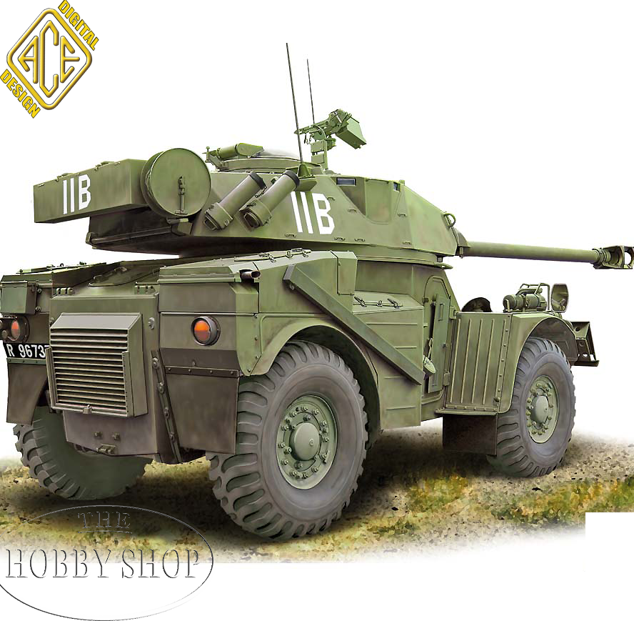 Ace Model 1/72 Eland 90 Armoured Car - The Hobby Shop