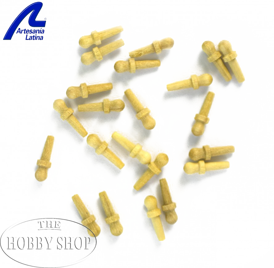 Artesania Belaying Pin 8mm (x20) - The Hobby Shop