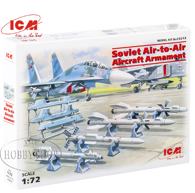 ICM 1/72 Soviet Air-to-Air Armaments - The Hobby Shop