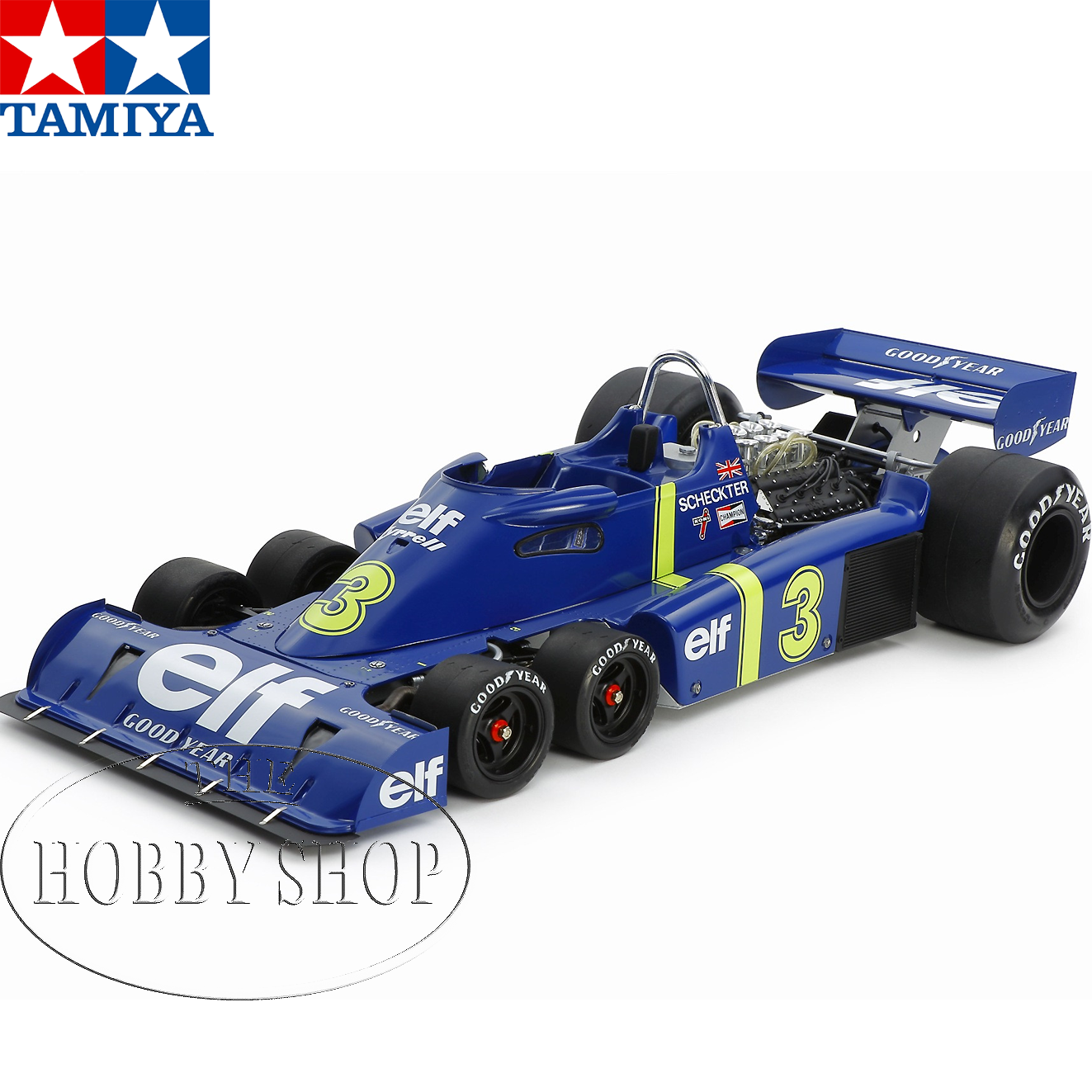 Tamiya 1/12 TyrrellL P34 with Photo Etch Parts - The Hobby Shop