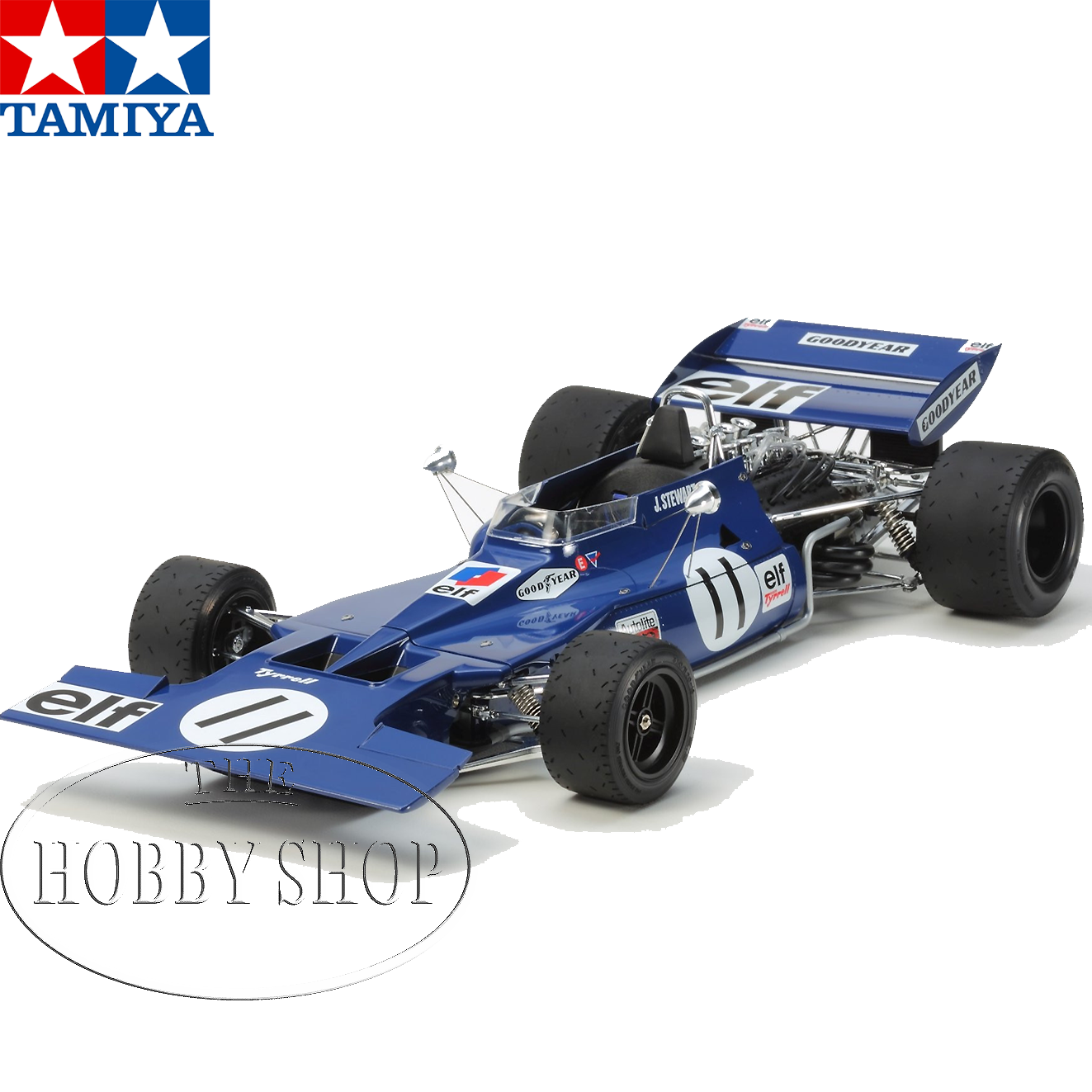Tamiya 1/12 Tyrell 003 Monaco 1971 - The Hobby Shop