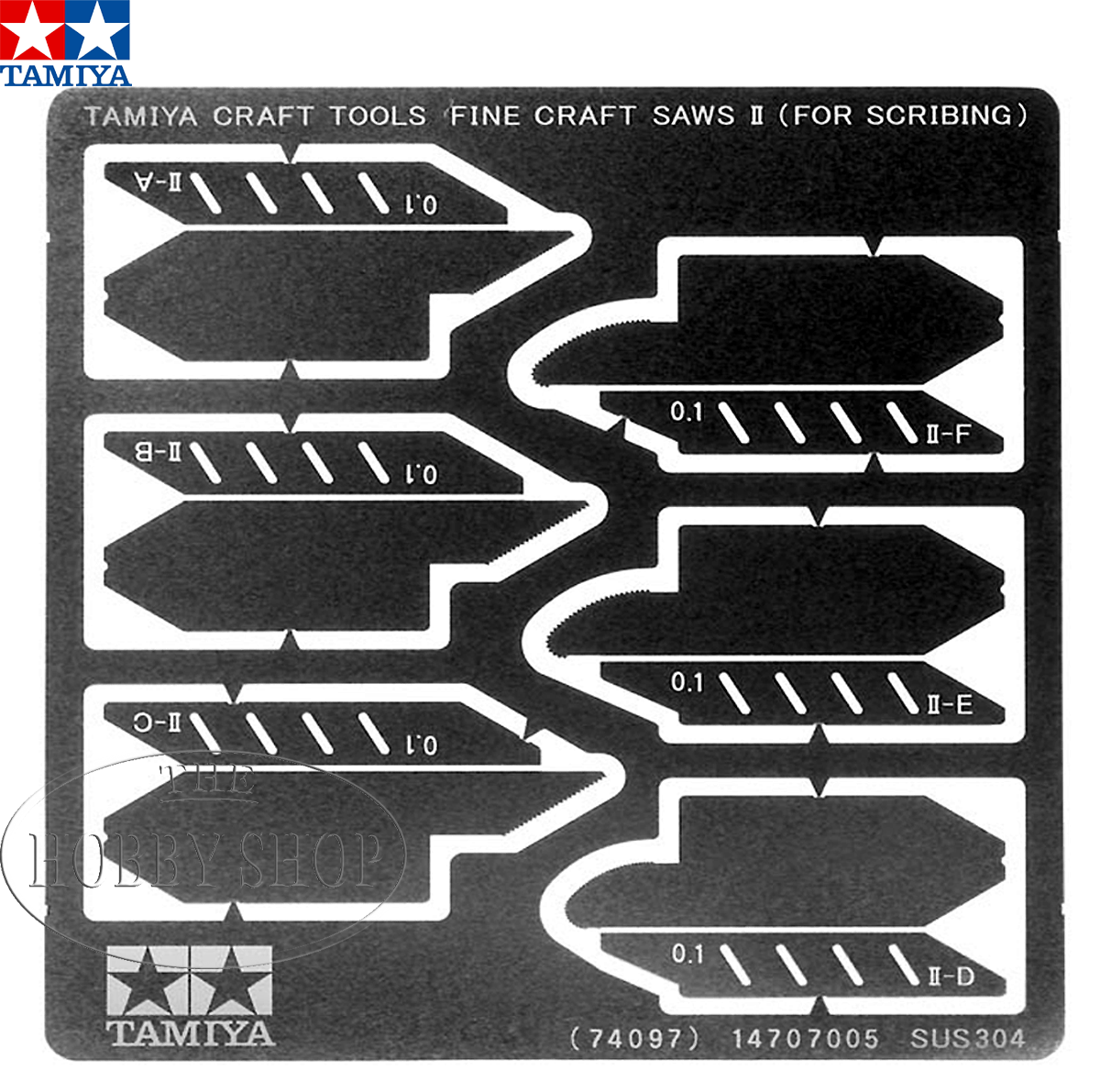 Tamiya Fine Craft Saws II - The Hobby Shop