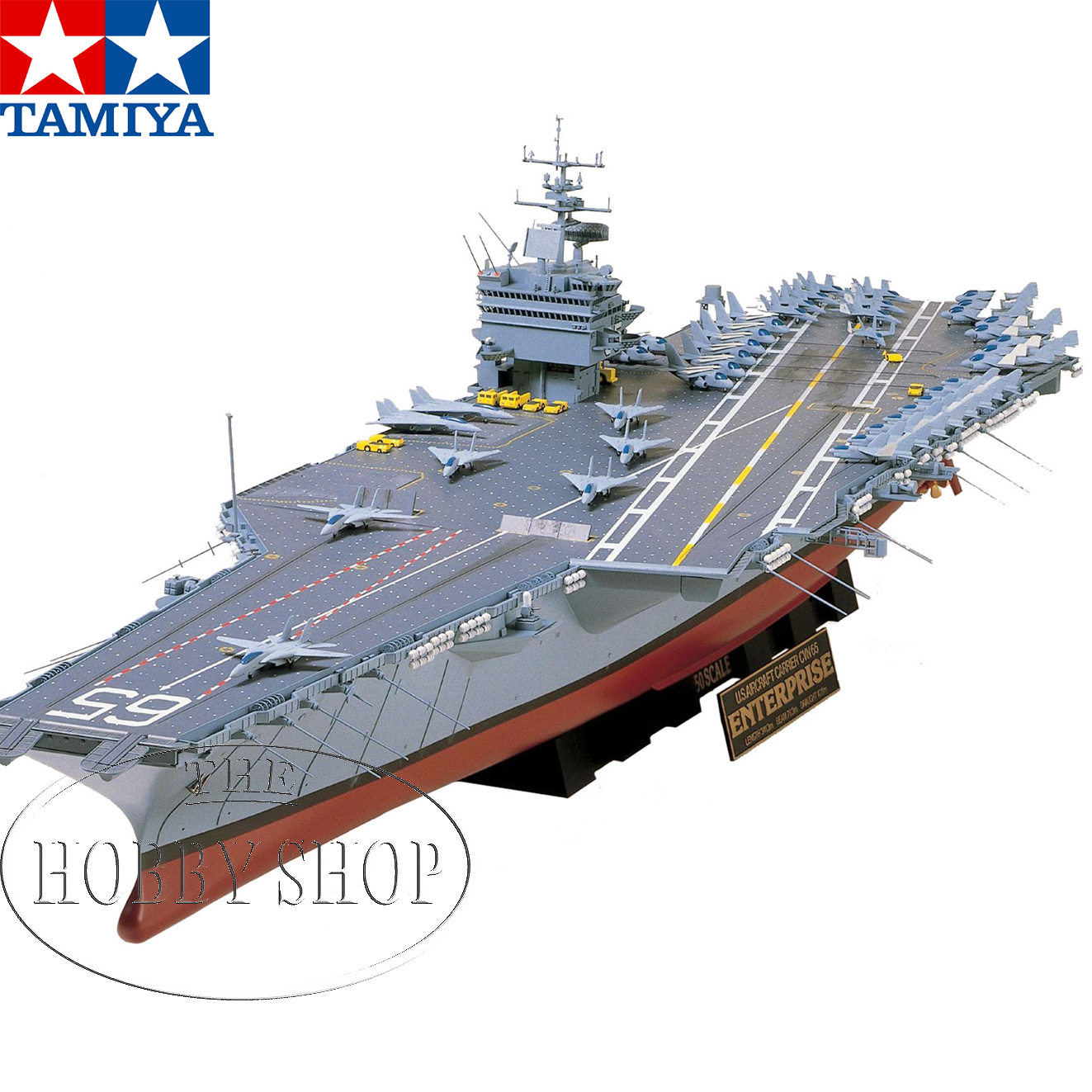 Tamiya 1/350 US Enterprise Aircraft Carrier - The Hobby Shop