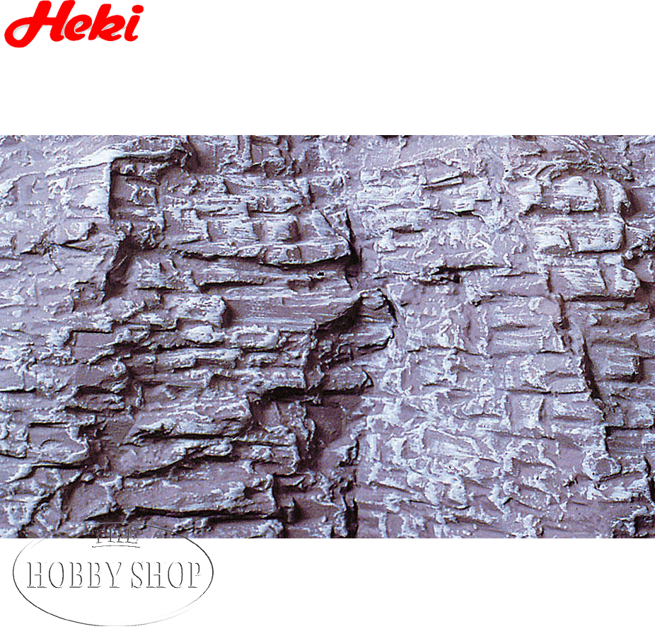 Heki Rock Foil Small Rocks 40x17cm (2 sheets) - The Hobby Shop