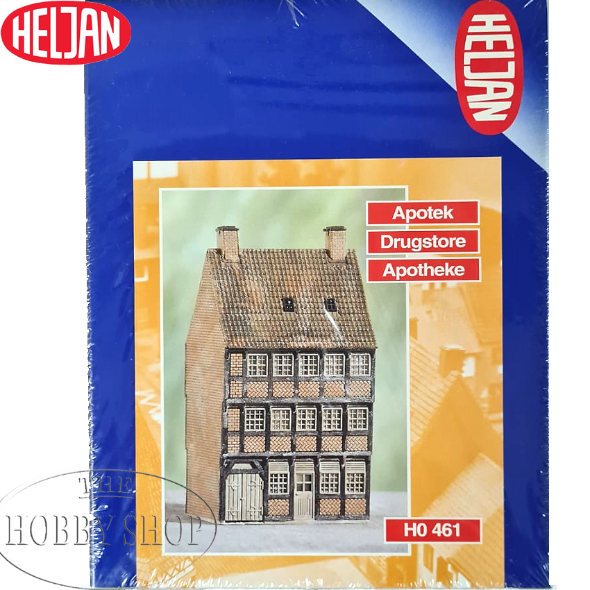 Heljan 1/87 Drug Store HO - The Hobby Shop