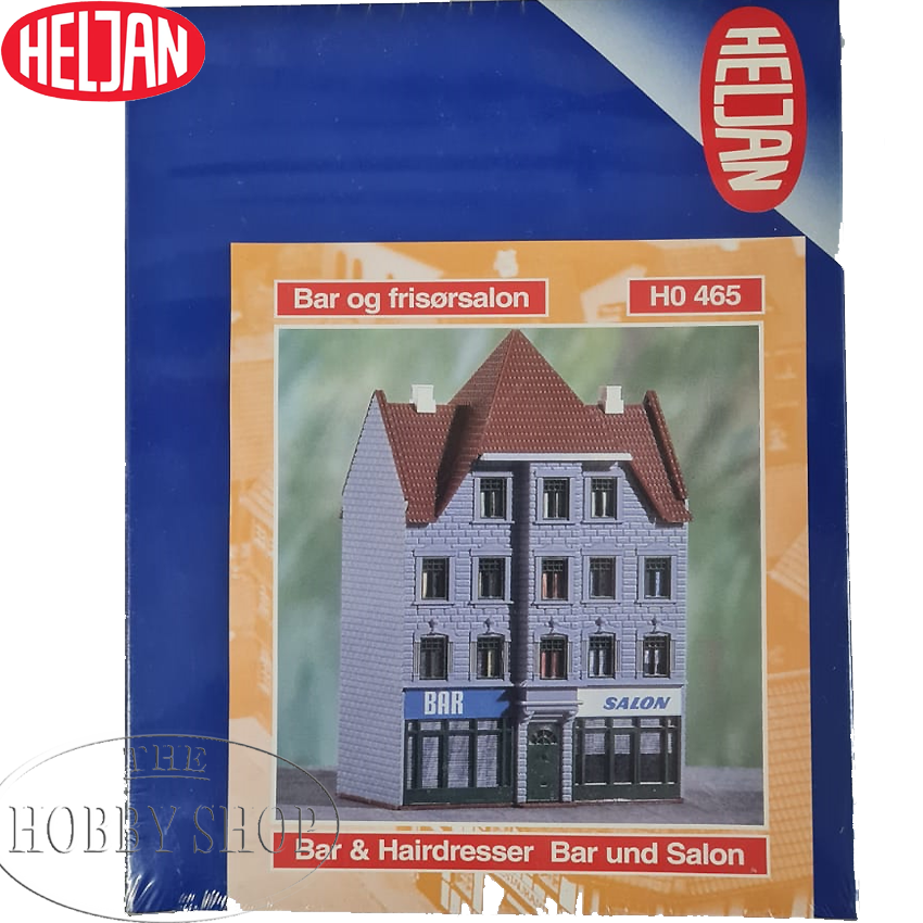 Heljan 1/87 Beauty Parlour HO - The Hobby Shop