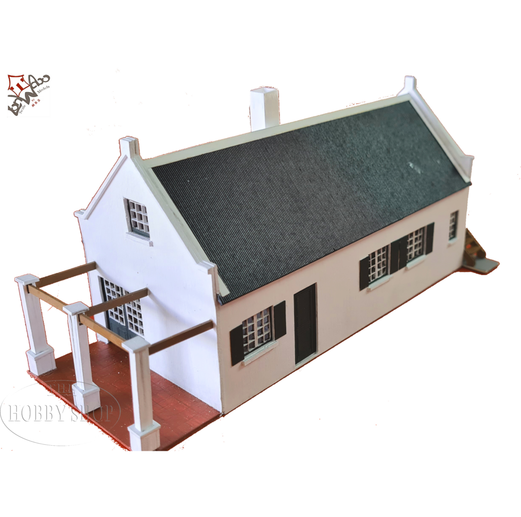 Lonwabo-MRS HO Cape Dutch Small House - The Hobby Shop