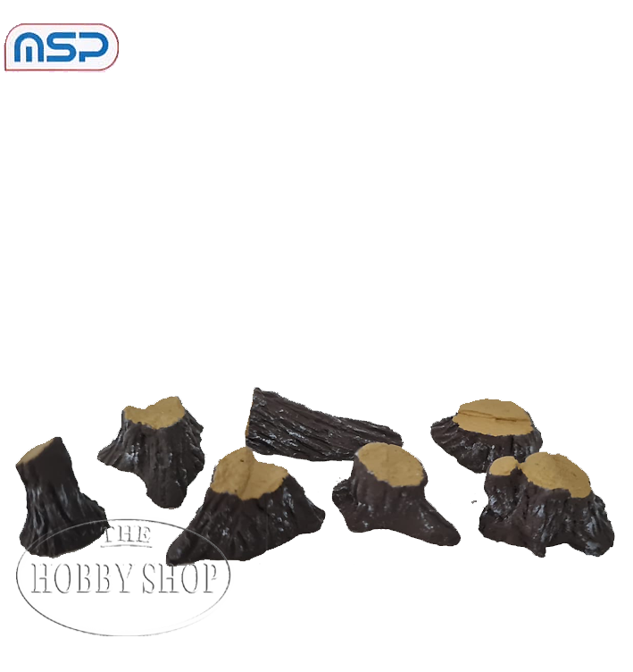 MSP Tree Stumps Set B (x7) - The Hobby Shop