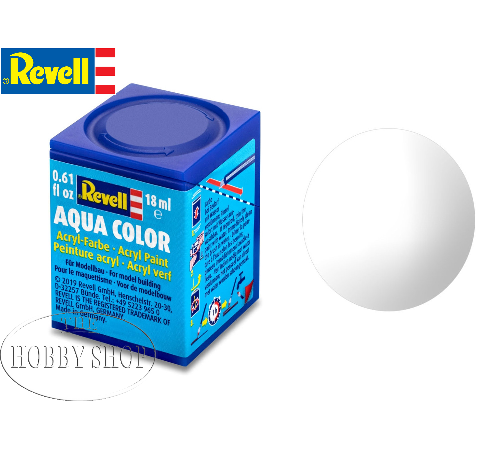 Revell 01 Clear Gloss Acrylic - The Hobby Shop