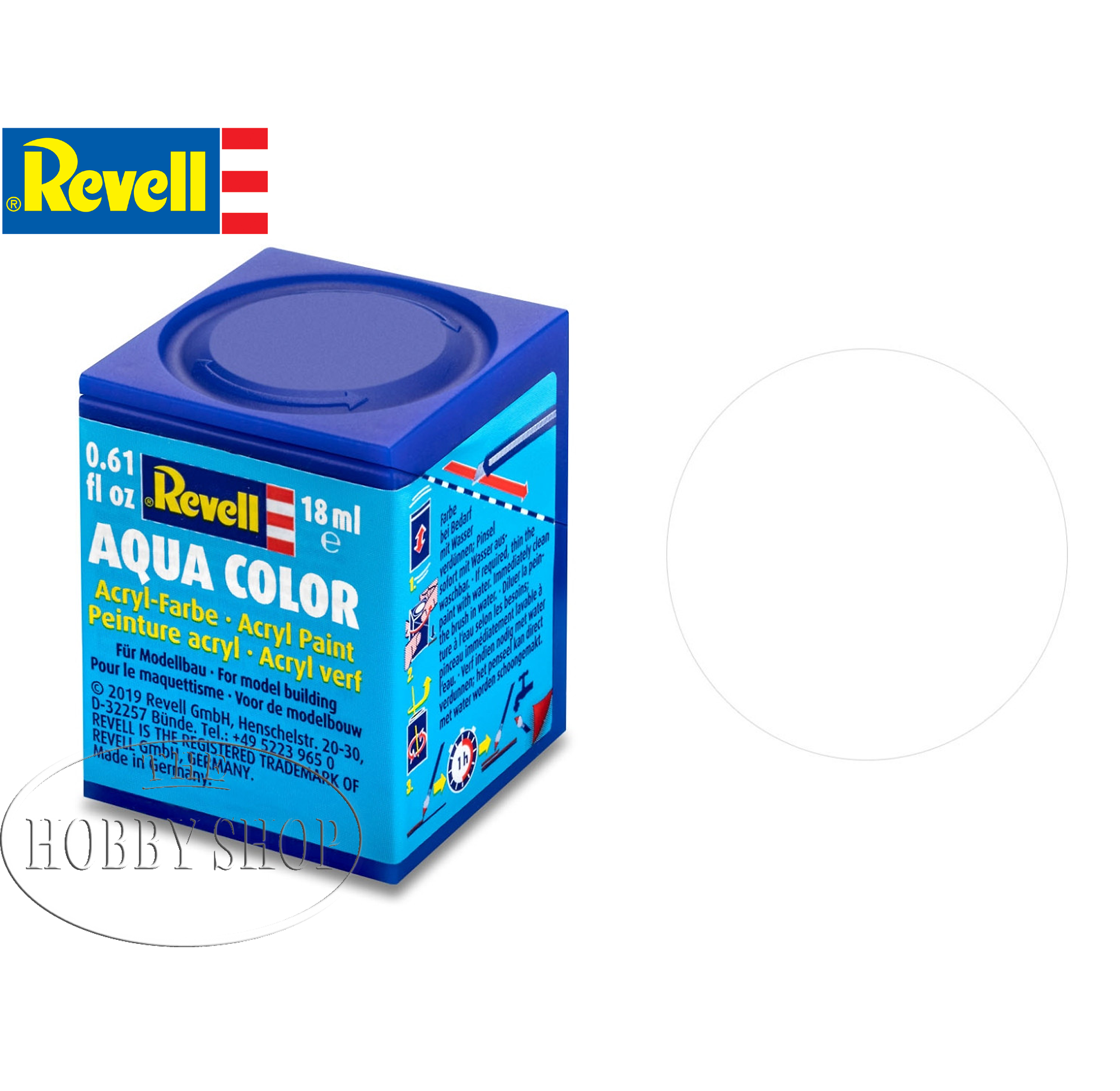 Revell 05 Matt White Acrylic - The Hobby Shop