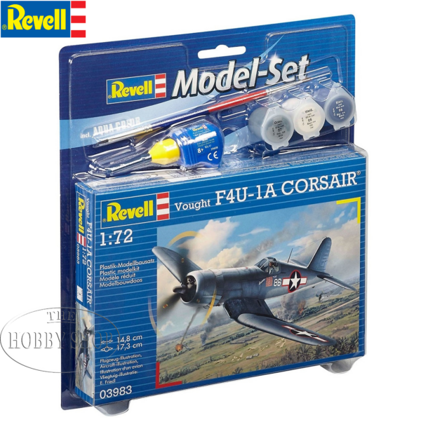 Revell 1/72 Starter Set F4U-1A Vought Corsair - The Hobby Shop