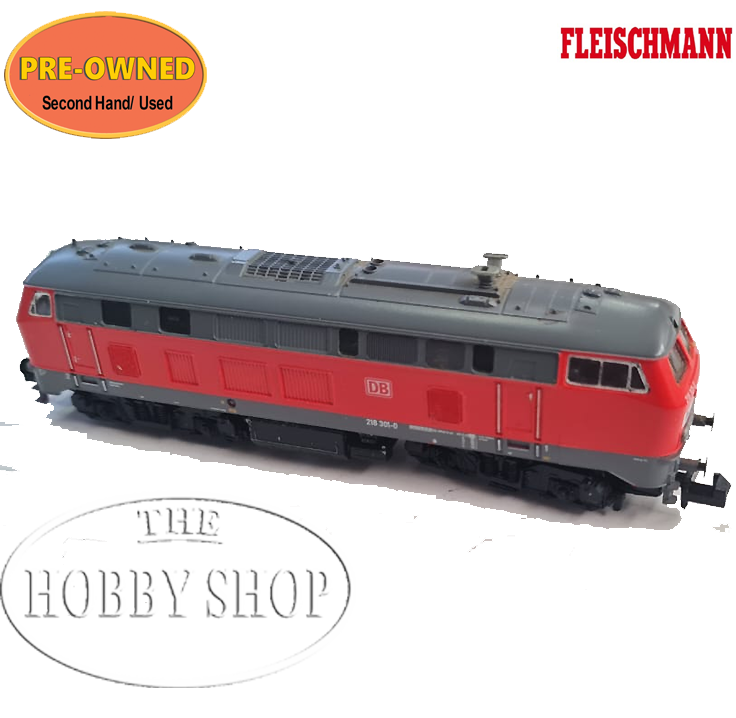 Fleischmann 1/160 N Small Diesel Loco DCC Pre-Owned - The Hobby Shop