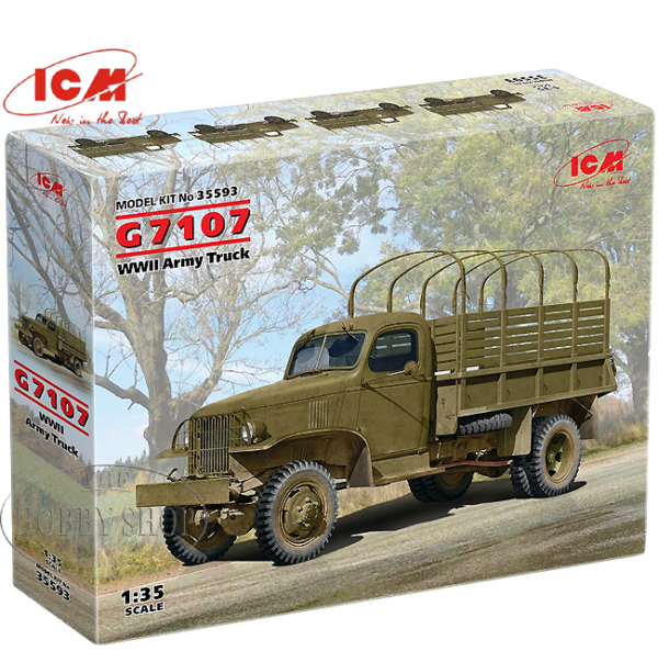 ICM 1/35 G7107 WWII Army Truck - The Hobby Shop