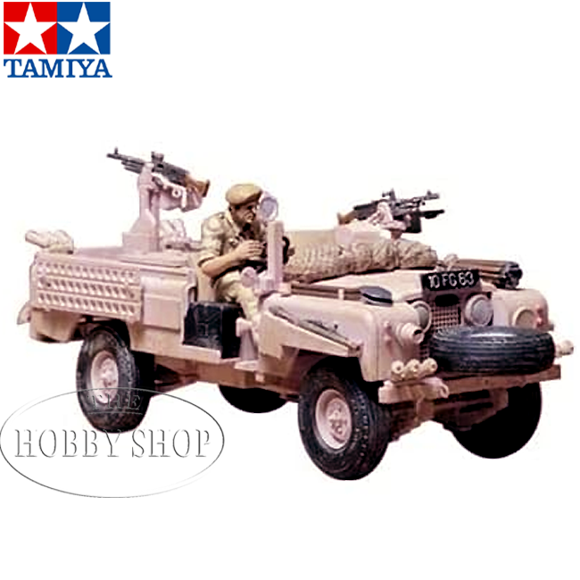 Tamiya 1/35 British SAS Pink Panther Land Rover - The Hobby Shop