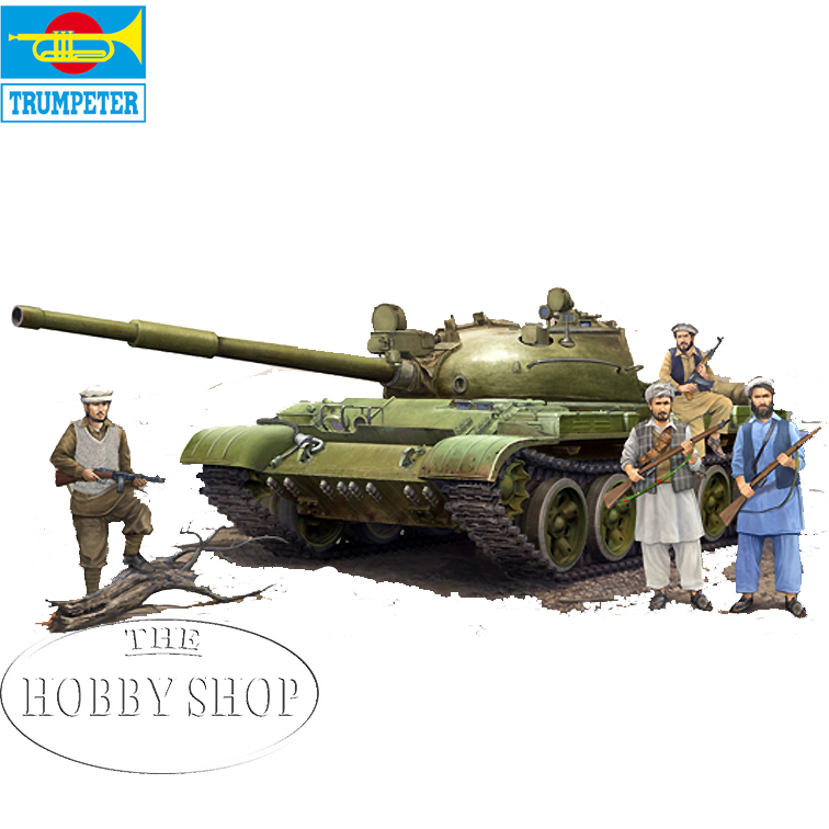 Trumpeter 1/35 Russian T-62 Mod.1975 (Mod.1962+KTD2) - The Hobby Shop